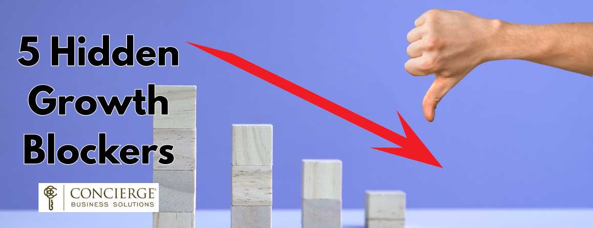 Why Your Business Isn’t Growing: 5 Hidden Blockers - Concierge Business ...